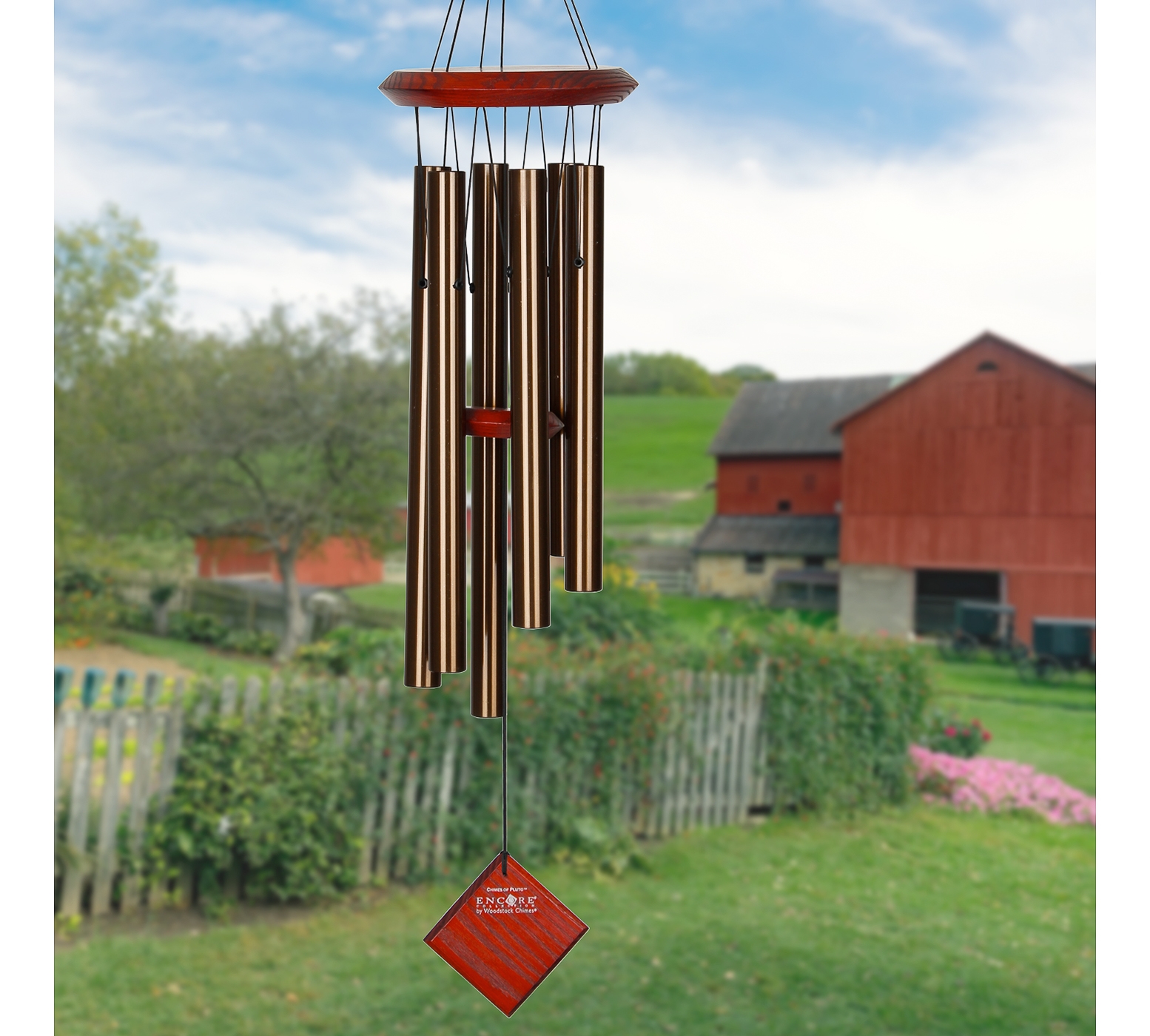 Carillon à vent Woodstock Chimes Pluton bronze - Cocoonly